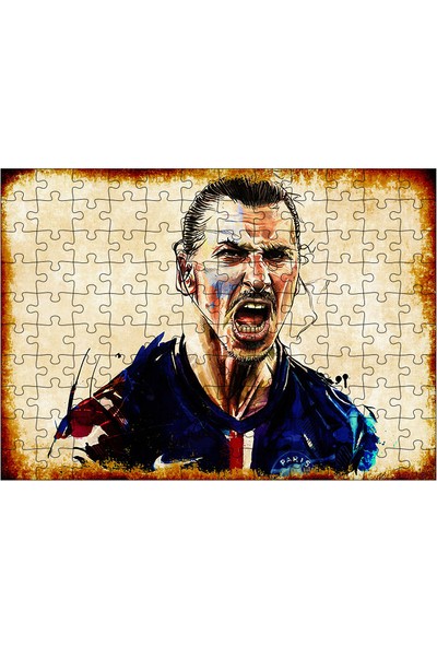 Tablomega Ahşap Mdf Puzzle Yapboz Zlatan Ibrahimovic 120 Parça 25*35 cm Tablomega Ahşap Mdf Puzzle Yapboz Zlatan Ibrahimovic 120 Parça 25*35 cm