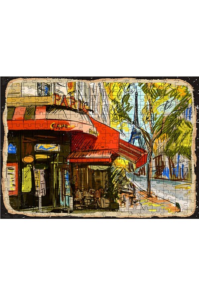 Tablomega Ahşap Mdf Puzzle Yapboz Paris Caddeleri 255 Parça 35*50 cm Tablomega Ahşap Mdf Puzzle Yapboz Paris Caddeleri 255 Parça 35*50 cm