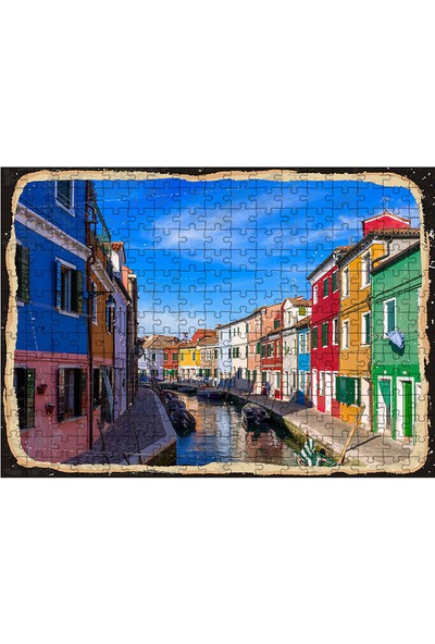 Tablomega Ahşap Mdf Puzzle Yapboz Venedik Sokakları 255 Parça 35*50 cm Tablomega Ahşap Mdf Puzzle Yapboz Venedik Sokakları 255 Parça 35*50 cm