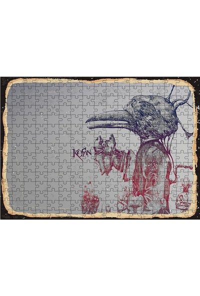 Tablomega Ahşap Mdf Puzzle Yapboz Korn 255 Parça 35*50 cm