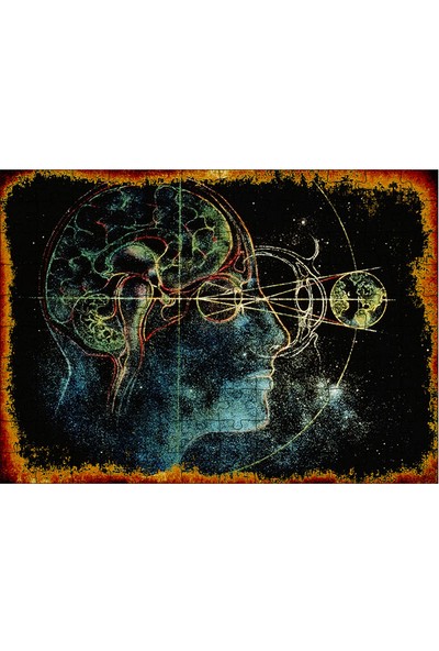Tablomega Ahşap Mdf Puzzle Yapboz Uzay ve Insan 120 Parça 25*35 cm Tablomega Ahşap Mdf Puzzle Yapboz Uzay ve Insan 120 Parça 25*35 cm