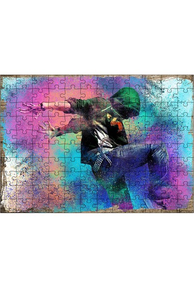 Tablomega Ahşap Mdf Puzzle Yapboz Street 120 Parça 25*35 cm Tablomega Ahşap Mdf Puzzle Yapboz Street 120 Parça 25*35 cm