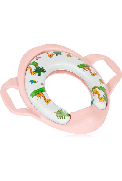 Mofy Baby Bebek Lüx Kulplu Yumuşak Dokulu Tuvalet Eğitim Klozet Aparatı Adaptörü Zürafa Mofy Baby Bebek Lüx Kulplu Yumuşak Dokulu Tuvalet Eğitim Klozet Aparatı Adaptörü Zürafa