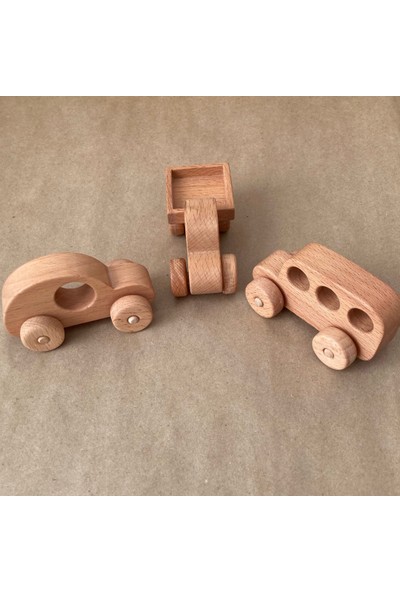 Tinywood Ahşap Oyuncak Midi Araba Seti Tinywood Ahşap Oyuncak Midi Araba Seti
