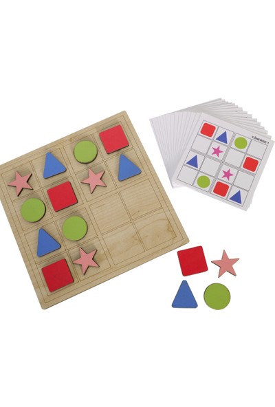 Tinywood Ahşap Geometrik Sudoku Tinywood Ahşap Geometrik Sudoku