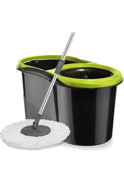 Yenitransformacıon Easy-Press Black 14 Litre Dönerli Temizlik ve Mop Sıkma Kovası