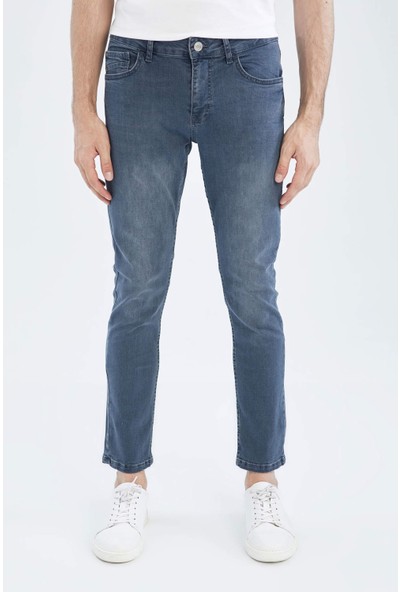 Carlo Skinny Fit Normal Bel Dar Paça Sürdürülebilir Jean PANTOLON X6830AZ22SM Carlo Skinny Fit Normal Bel Dar Paça Sürdürülebilir Jean PANTOLON X6830AZ22SM
