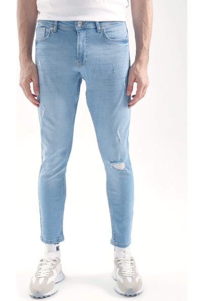 Carrot Fit Normal Bel Boru Paça Yırtık Detaylı Sürdürülebilir Jean PANTOLON X8776AZ22SM Carrot Fit Normal Bel Boru Paça Yırtık Detaylı Sürdürülebilir Jean PANTOLON X8776AZ22SM