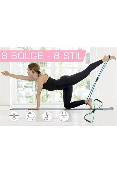 Yenitransformacion Zava Göğüs Kalça Omuz Bacak 8 Noktada Kullanım Direnç Lastiği 716187