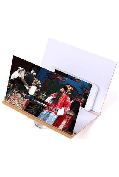 Ahşap Telefon Büyüteci-