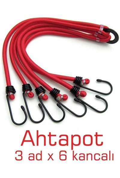 Xnews 6 Kollu Ahtapot Model Bagaj Lastiği 425490