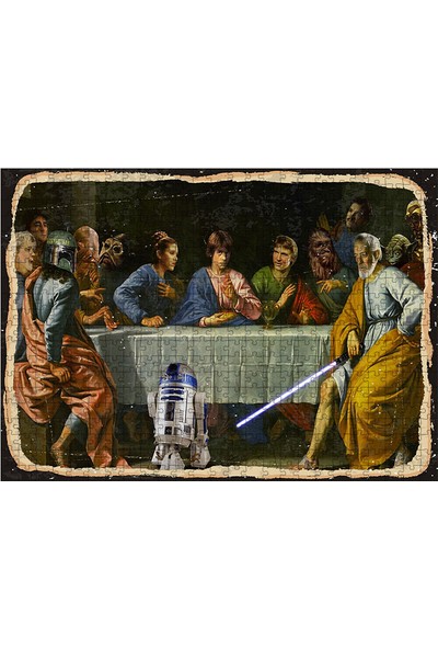 Tablomega Ahşap Mdf Puzzle Yapboz Star Wars 500 Parça 50*70 cm Tablomega Ahşap Mdf Puzzle Yapboz Star Wars 500 Parça 50*70 cm