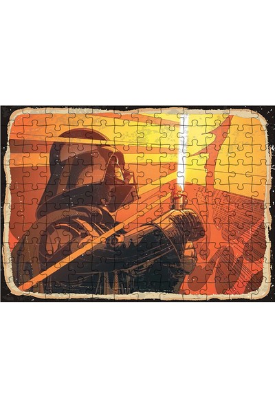 Tablomega Ahşap Mdf Puzzle Yapboz Star Wars 120 Parça 25*35 cm Tablomega Ahşap Mdf Puzzle Yapboz Star Wars 120 Parça 25*35 cm