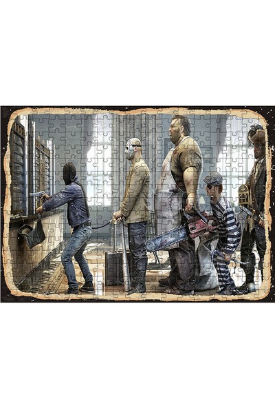 Tablomega Ahşap Mdf Puzzle Yapboz Banka Soygunu 255 Parça 35*50 cm Tablomega Ahşap Mdf Puzzle Yapboz Banka Soygunu 255 Parça 35*50 cm