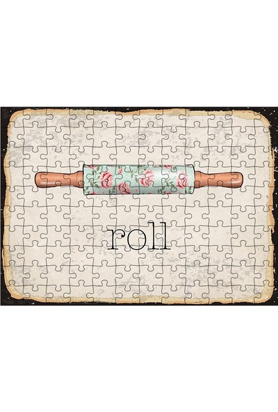Tablomega Ahşap Mdf Puzzle Yapboz Merdane 120 Parça 25*35 cm Tablomega Ahşap Mdf Puzzle Yapboz Merdane 120 Parça 25*35 cm