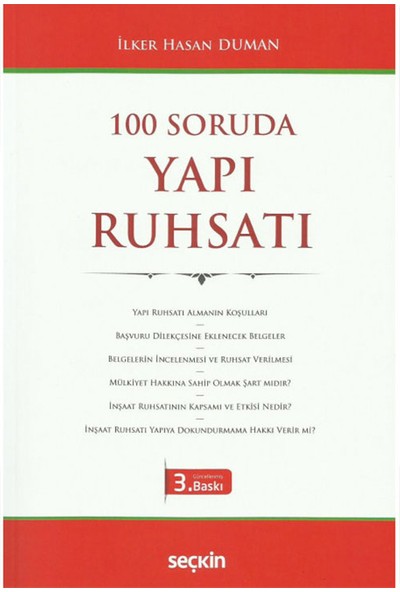 100 Soruda Yapı Ruhsatı - İlker Hasan Duman