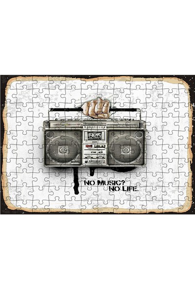 Tablomega Ahşap Mdf Puzzle Yapboz Müzik Seti 120 Parça 25*35 cm Tablomega Ahşap Mdf Puzzle Yapboz Müzik Seti 120 Parça 25*35 cm