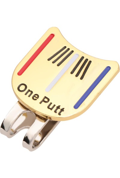 Golf Visor Için Dayanıklı Golf Klibi Topu Marker - Bir Putt Golf Visor Için Dayanıklı Golf Klibi Topu Marker - Bir Putt