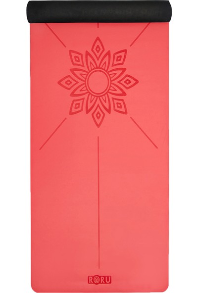 Roru Concept Sun Series Profesyonel Seyahat Yoga Matı 2.5mm - Kırmızı Roru Concept Sun Series Profesyonel Seyahat Yoga Matı 2.5mm - Kırmızı