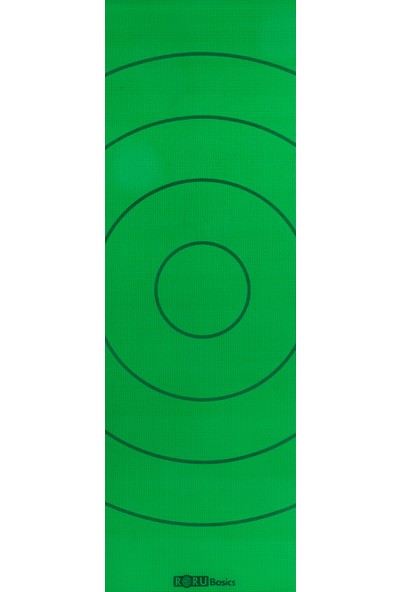 Basıcs Pvc Mat Çift Taraflı- Yeşil/sarı-6mm Basıcs Pvc Mat Çift Taraflı- Yeşil/sarı-6mm