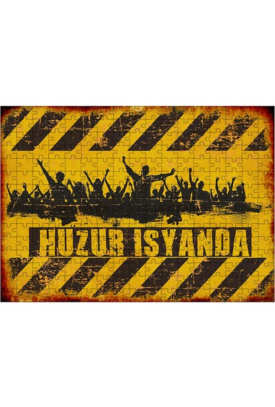 Tablomega Ahşap Mdf Puzzle Yapboz Huzur Isyanda 255 Parça 35*50 cm Tablomega Ahşap Mdf Puzzle Yapboz Huzur Isyanda 255 Parça 35*50 cm