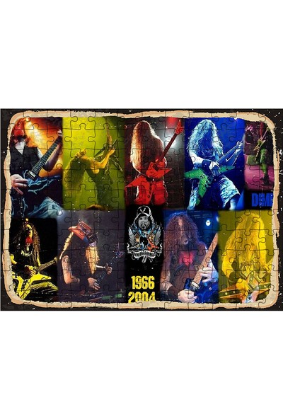 Tablomega Ahşap Mdf Puzzle Yapboz Rock Konser 120 Parça 25*35 cm Tablomega Ahşap Mdf Puzzle Yapboz Rock Konser 120 Parça 25*35 cm