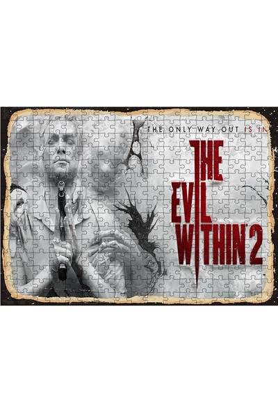 Tablomega Ahşap Mdf Puzzle Yapboz The Evil Within 2 255 Parça 35*50 cm Tablomega Ahşap Mdf Puzzle Yapboz The Evil Within 2 255 Parça 35*50 cm