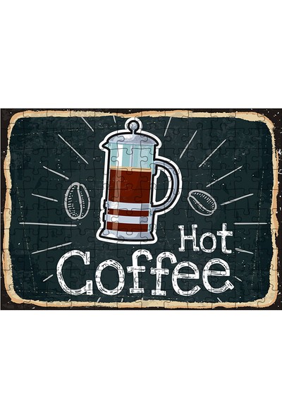 Tablomega Ahşap Mdf Puzzle Yapboz Filtre Kahve 120 Parça 25*35 cm