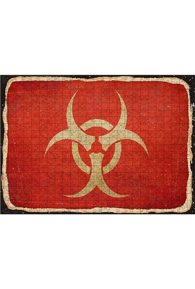 Tablomega Ahşap Mdf Puzzle Yapboz Radyasyon Tehlikesi 500 Parça 50*70 cm Tablomega Ahşap Mdf Puzzle Yapboz Radyasyon Tehlikesi 500 Parça 50*70 cm