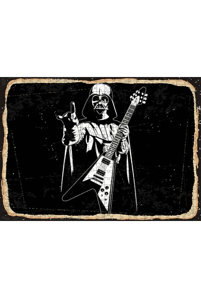 Tablomega Ahşap Mdf Puzzle Yapboz Gitarist Darth Vader 500 Parça 50*70 cm Tablomega Ahşap Mdf Puzzle Yapboz Gitarist Darth Vader 500 Parça 50*70 cm