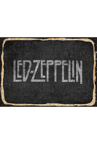 Tablomega Ahşap Mdf Puzzle Yapboz LED Zeppelin 500 Parça 50*70 cm Tablomega Ahşap Mdf Puzzle Yapboz LED Zeppelin 500 Parça 50*70 cm