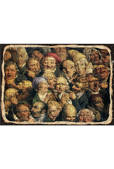 Tablomega Ahşap Mdf Puzzle Yapboz Dedikodu ve Kavga 120 Parça 25*35 cm Tablomega Ahşap Mdf Puzzle Yapboz Dedikodu ve Kavga 120 Parça 25*35 cm