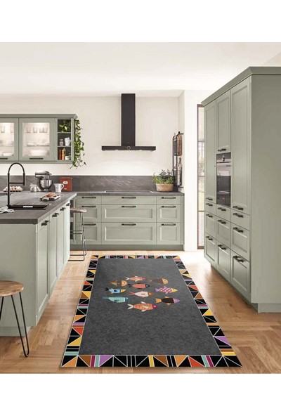 Evmila Dijital Baskı Mutfak Halısı Evmila Dijital Baskı Mutfak Halısı