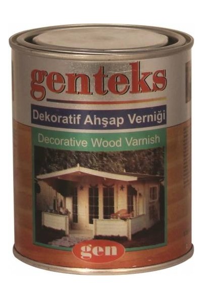 Genteks Ahşap Vernik 0.700L Ceviz Genteks Ahşap Vernik 0.700L Ceviz