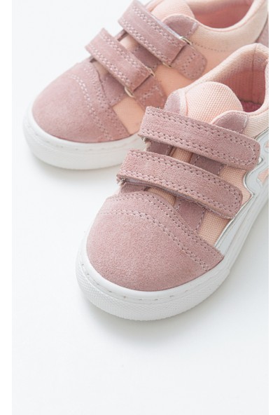 Minipicco Kız Cocuk Pudra Deri Ortopedik Destekli Sneaker Ayakkabı Minipicco Kız Cocuk Pudra Deri Ortopedik Destekli Sneaker Ayakkabı