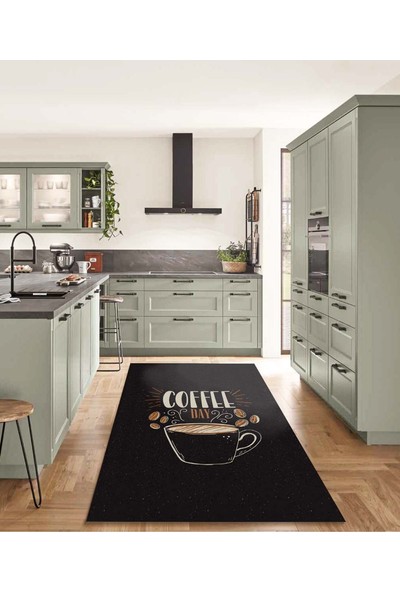 Milroma Dijital Baskı Mutfak Halısı