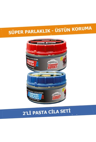 Autokit 2'li Pasta Cila Seti Autokit 2'li Pasta Cila Seti