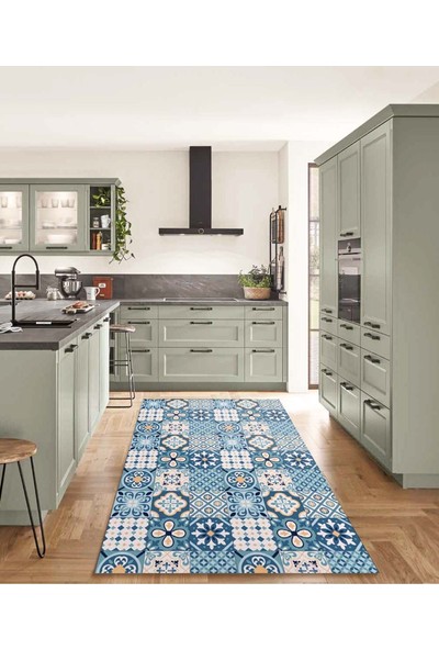 Milroma Dijital Baskı Mutfak Halısı