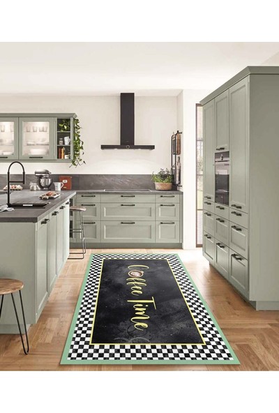 Milroma Dijital Baskı Mutfak Halısı
