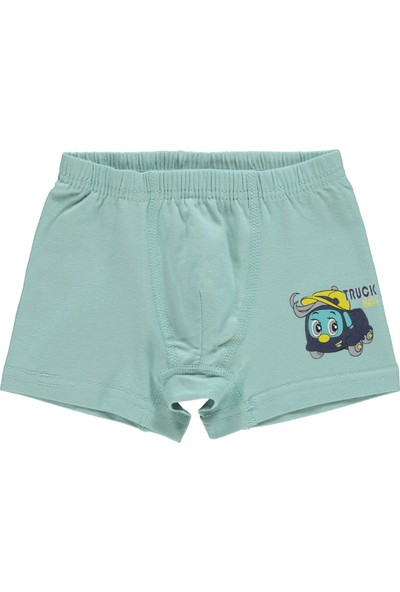 Donella Erkek Çocuk Boxer 2-6 Yaş Yeşil