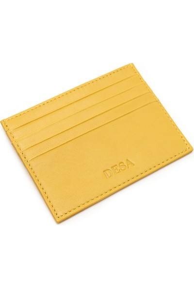 Desa Sarı Kadın Deri Kartlık
