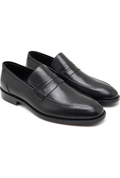 Desa Snuub Siyah Erkek Deri Loafer