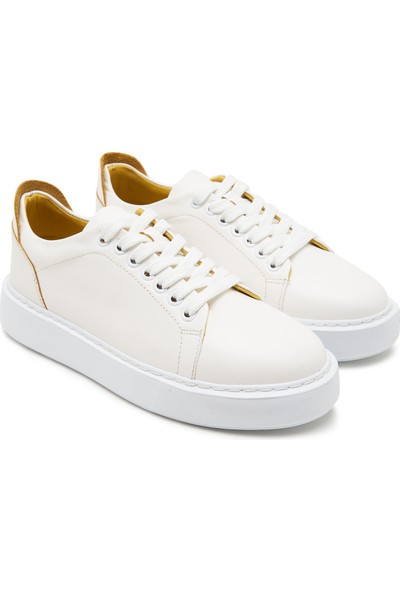 Desa Winona Beyaz Kadın Deri Spor Ayakkabı