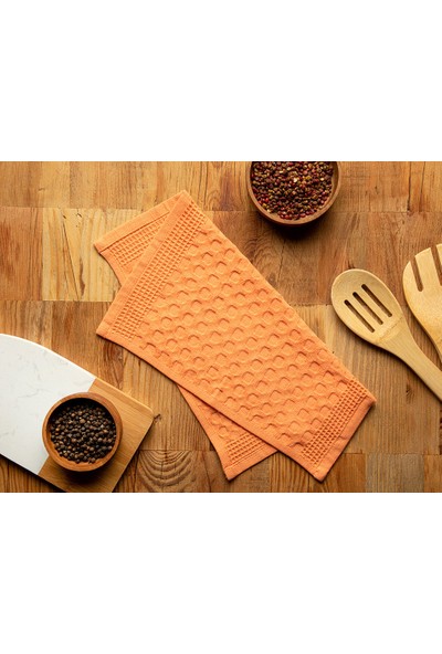 Sunny Pamuk Kurulama Bezi 30X30 cm Turuncu