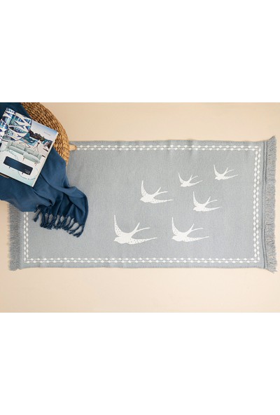 English Home Mace Dokuma Kilim 120X180 cm Gri