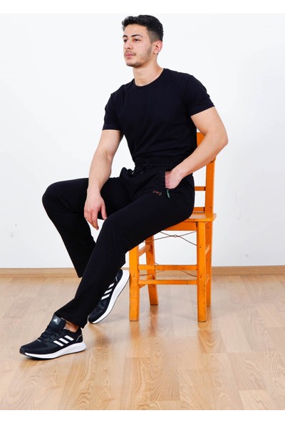 Trender Erkek Eşofman Altı Siyah 7001-1