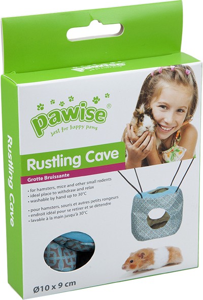 Fare ve Hamster Için Hışırtı Mağarası 10 × 9 Cm-Zoo