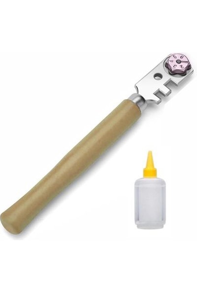 Xnews Yenitransformacıon 6 Boyutlu Cam Vitray Kesici Yağlayıcı Seti