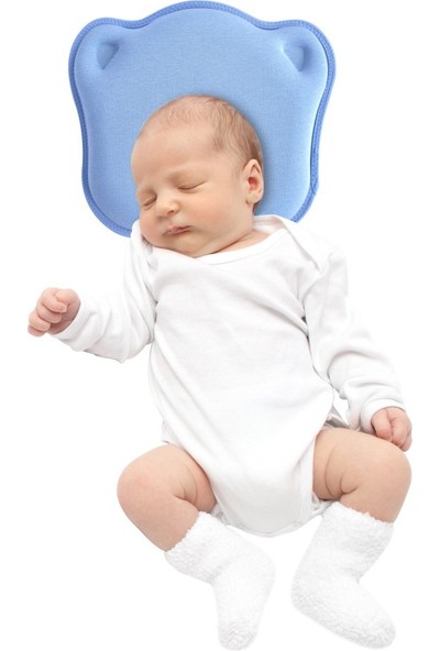 Angel Of Life Mavi Renkli Düz Kafa Yastığı Angel Of Life Mavi Renkli Düz Kafa Yastığı