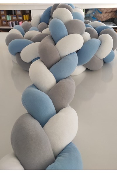 Meleğin Işıklı Topları 360 cm 3'lü Örgü Koruma /60X120 Anne Yanı Park Beşik - Yatak Koruyucu Meleğin Işıklı Topları 360 cm 3'lü Örgü Koruma /60X120 Anne Yanı Park Beşik - Yatak Koruyucu